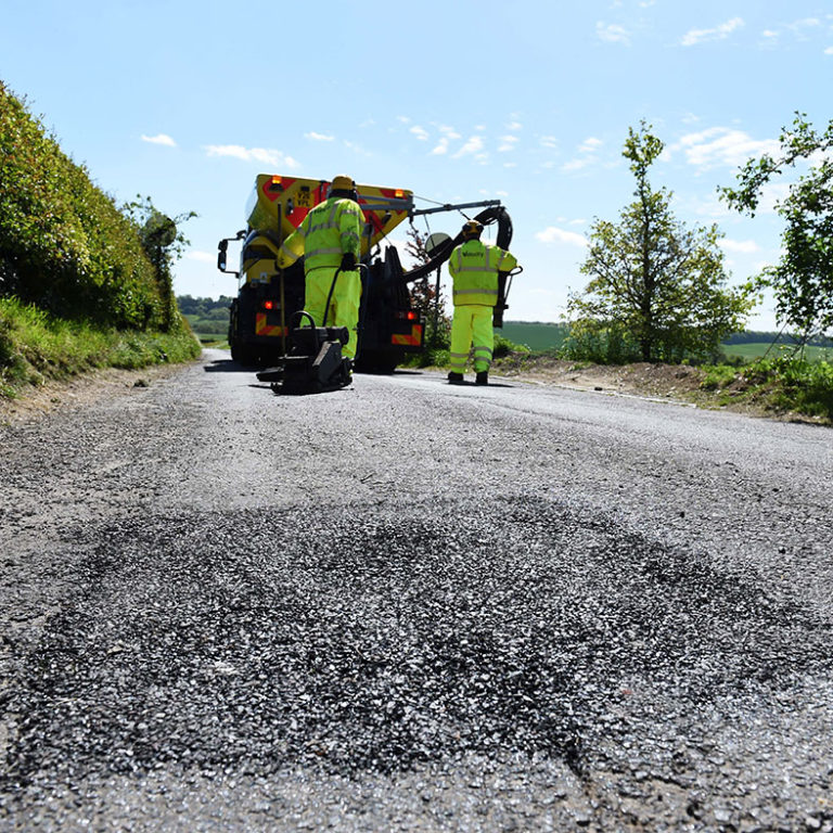 Spray Injection Patching - Velocity